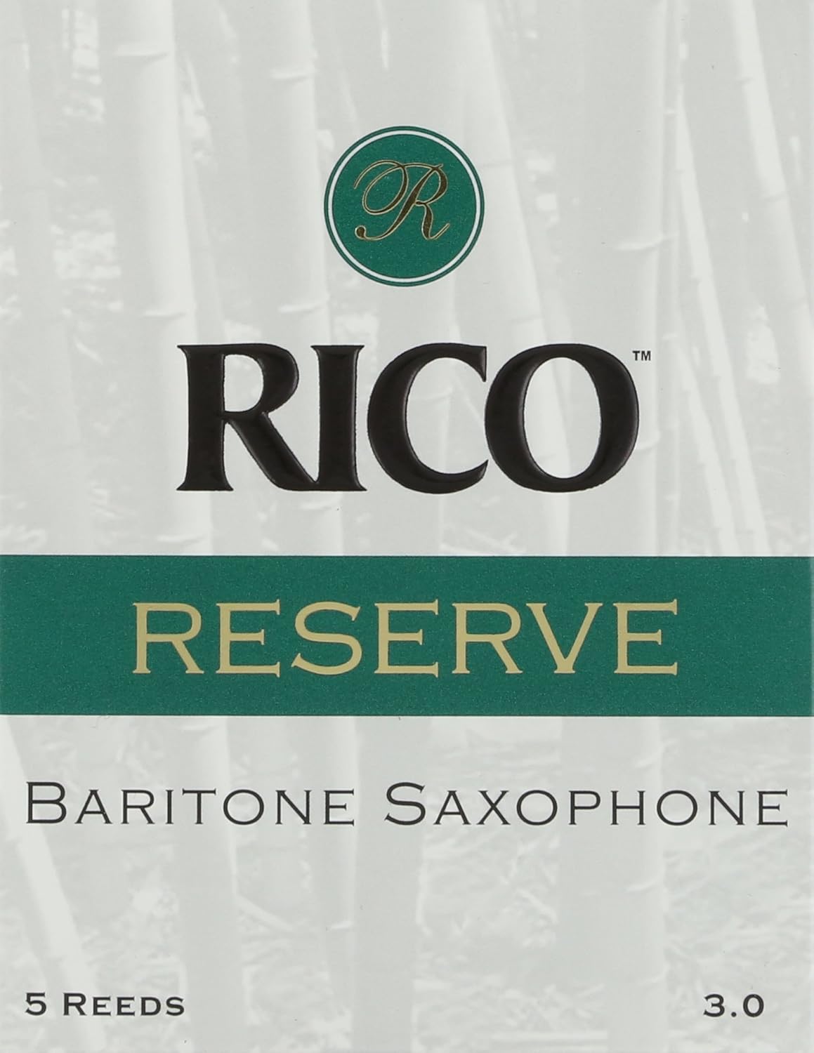 Amazon.com: Rico Reserve Baritone Sax Reeds, Strength 3.0, 5-pack ...