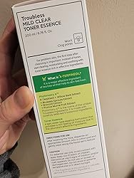 Amazon.com: Troubless Mild Clear Toner Essence - Skin Moisturizing ...