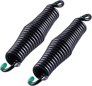 Amazon.com: HANLATO 2 PCS Hammock Chair Porch Swing Springs Heavy Duty ...
