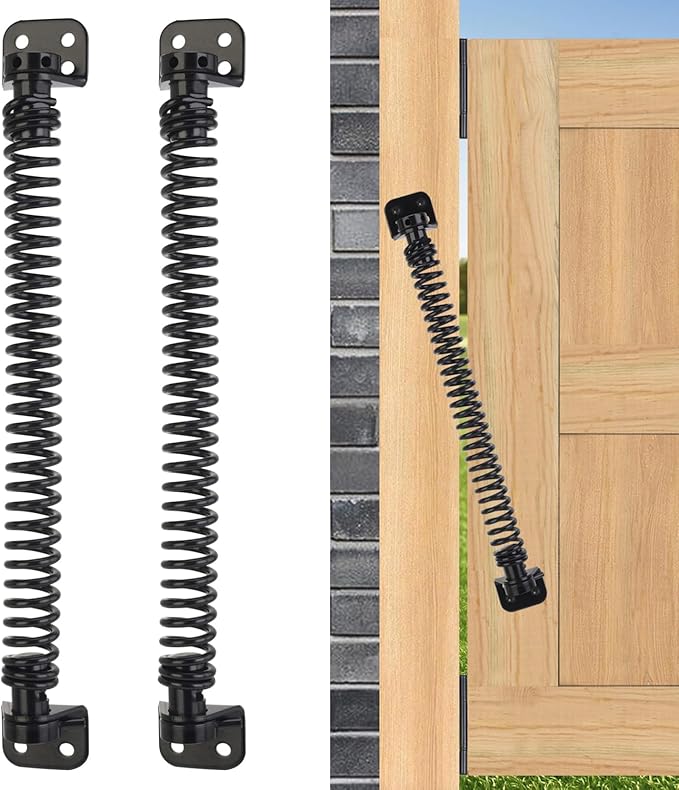 11-1/2" Gate Spring Self Closing Heavy Duty Door Springs to Close Door ...
