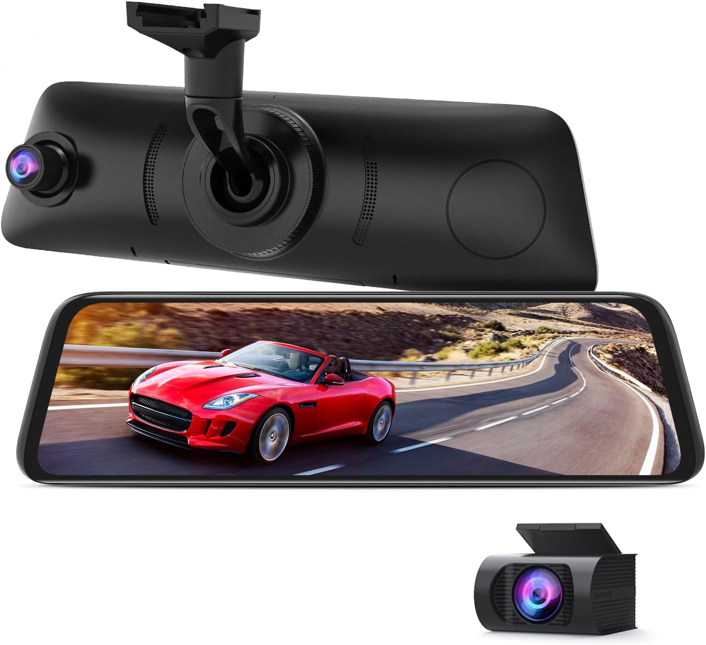 AUTO-VOX V5PRO OEM Look Rear View Mirror Camera with Neat Wiring, Anti ...