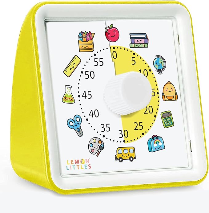 Amazon.com: Visual Timer for Kids, Toddler, Autism, ADHD & Preschool ...