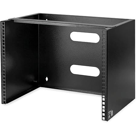 Amazon.com: StarTech.com 9U Open Frame Rack with Wheels - 4 Post 23 ...