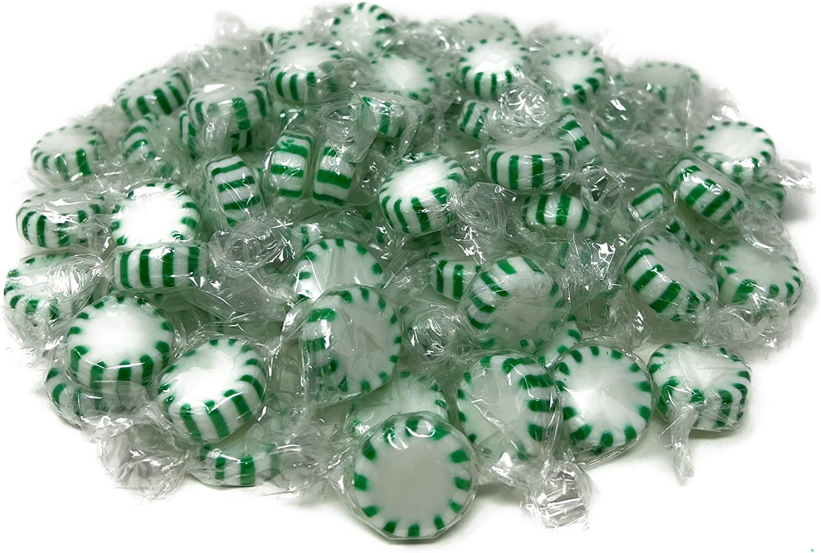 Amazon.com : Spearmint Starlights Hard Candy Mints - 1 lbs - Spearmint ...