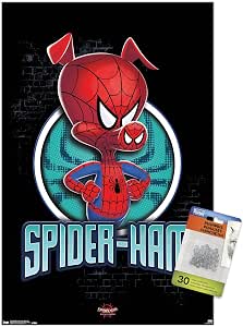 Marvel Spider-Man - Into The Spider-Verse - Spider-Ham Wall Poster with ...