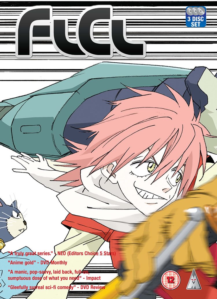Amazon.com: FLCL Vol 1-3 [DVD] [UK Import] : Movies & TV