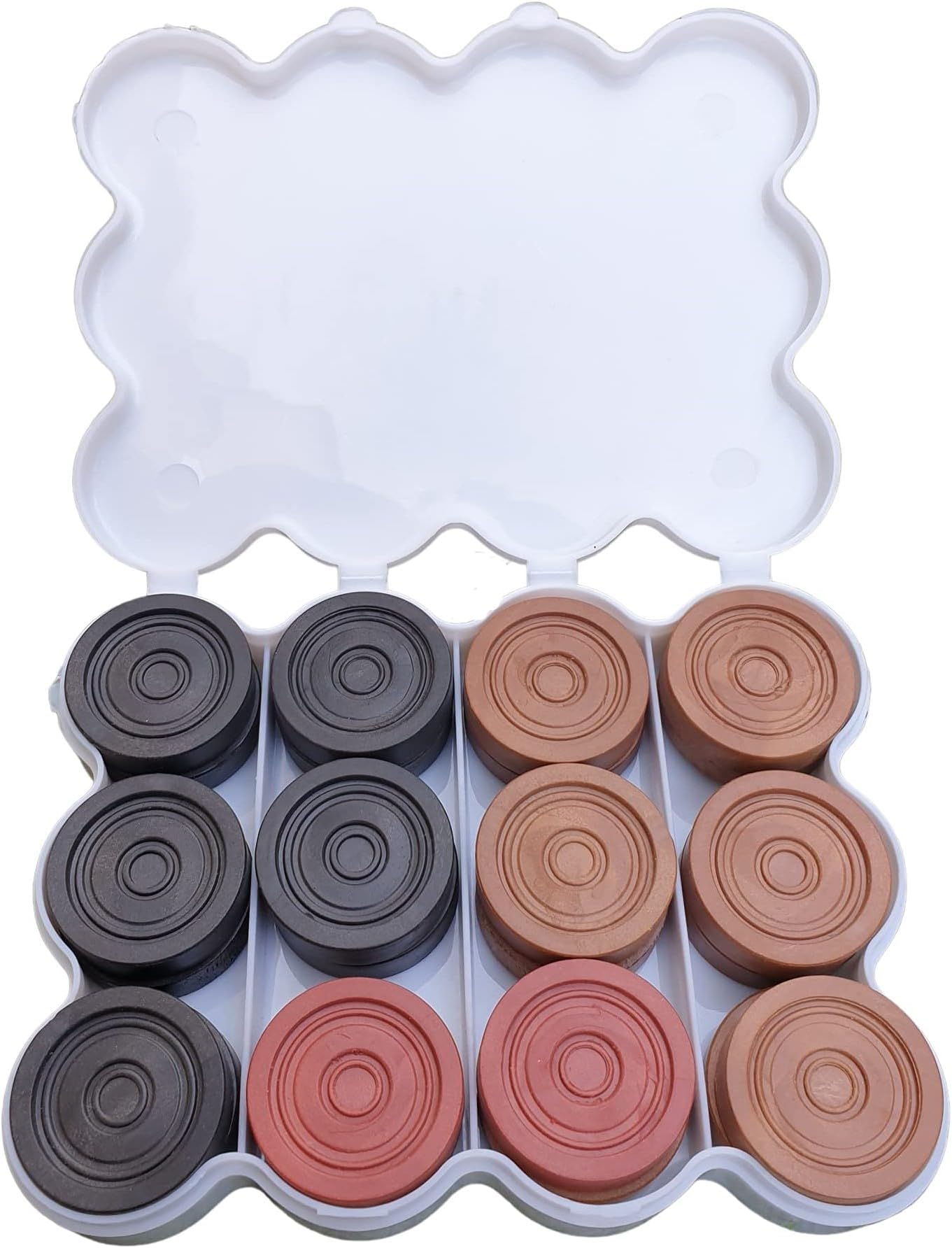 Body Maxx Acrylic Carrom Coins (Extra Thin) for Smooth Play with 1 ...