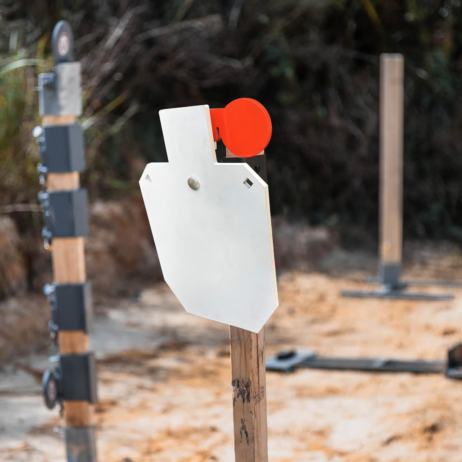 Snapklik.com : ATFLBOX 3/8 Thick AR500 Steel Target Stand System, 12 X ...