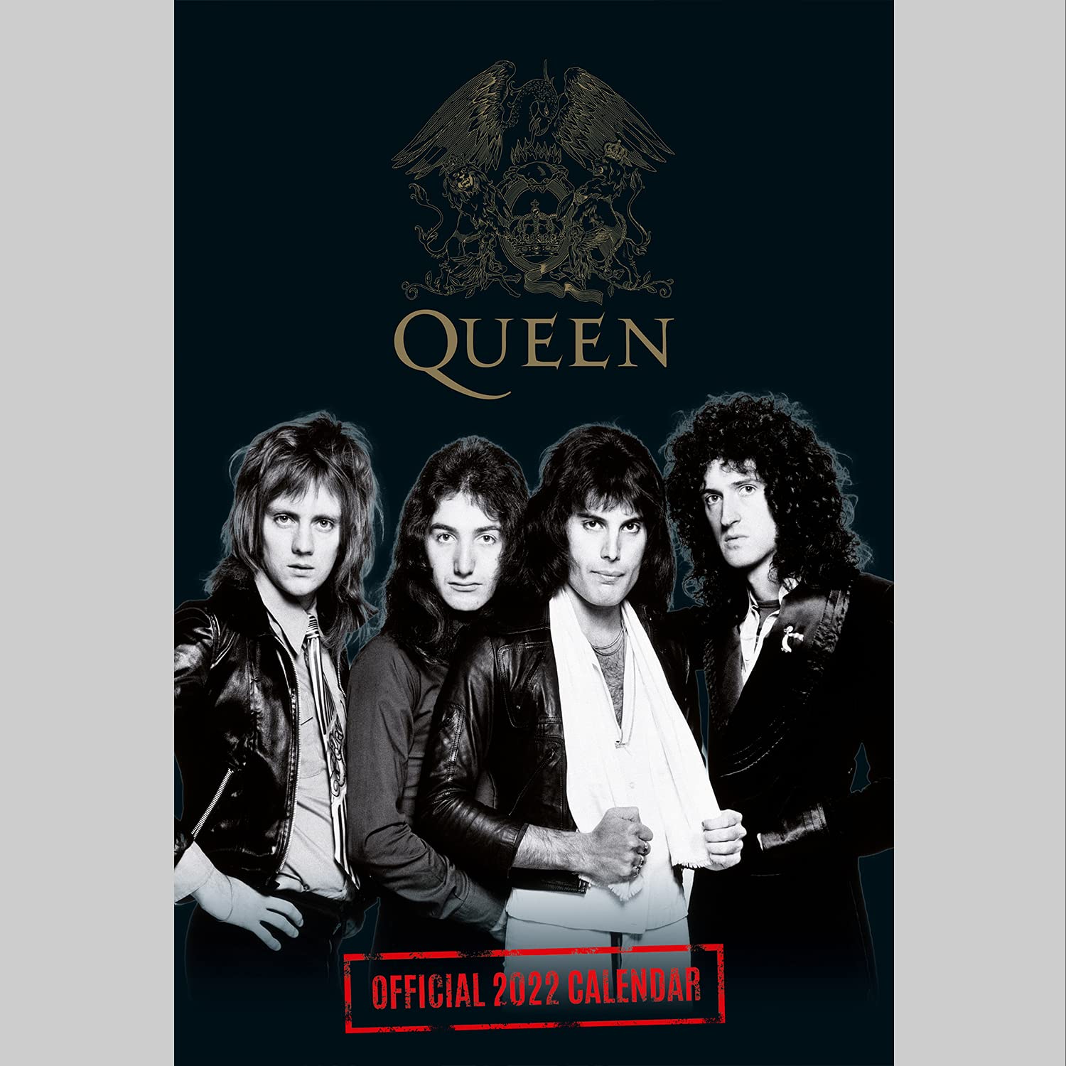 Official Queen 2022 Calendar - Month To View A3 Wall Calendar (The ...