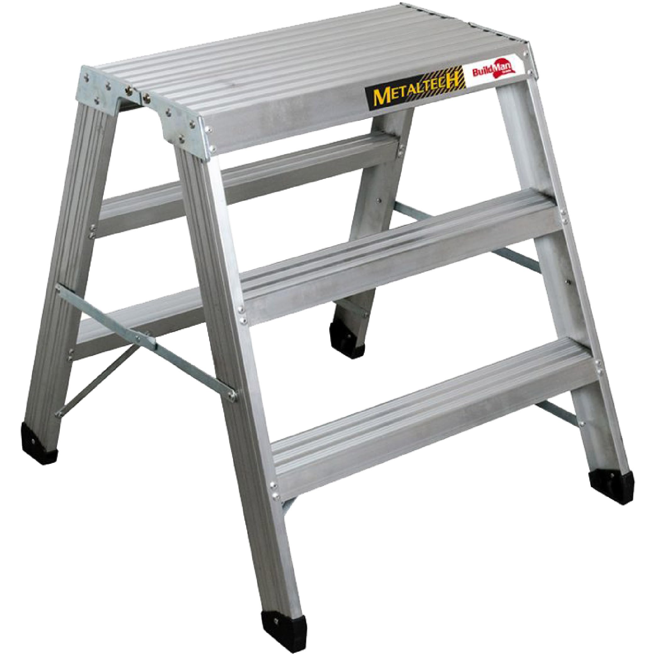 Metaltech E-PWS7100AL Buildman Grade 3-ft. Work Stand Saw Horse, Small ...