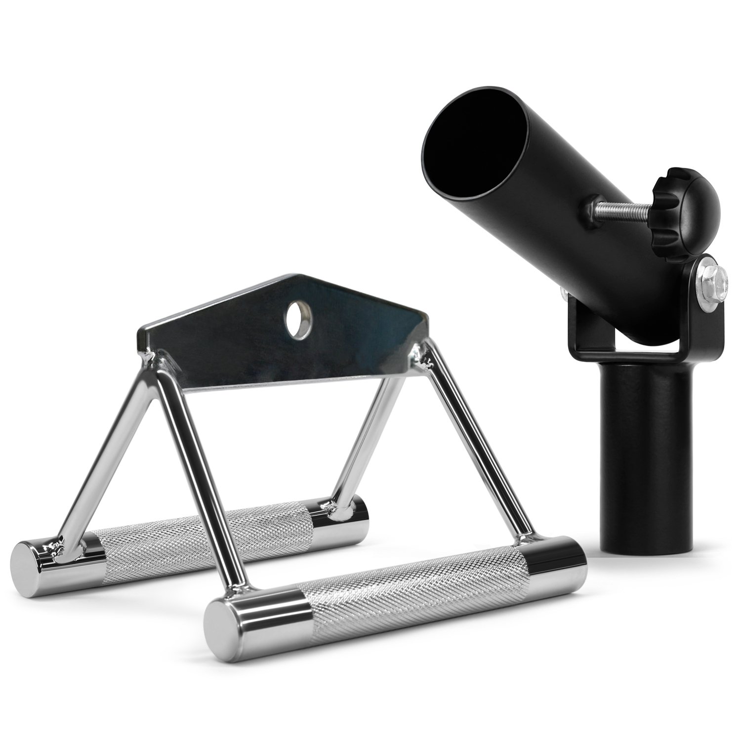 Snapklik.com : T-Bar Row Plate Post Insert Landmine Fit 2 Olympic Bars ...