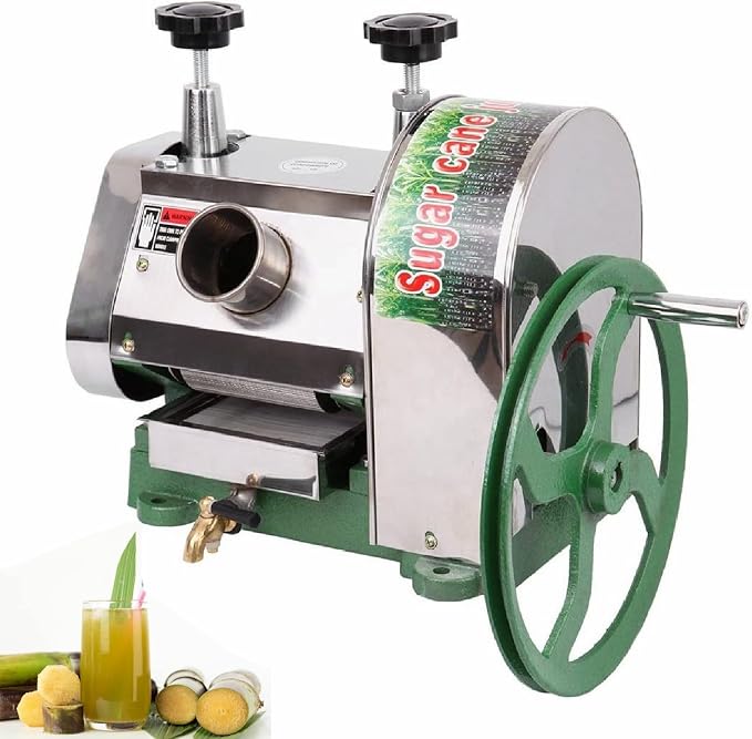 Amazon.com: Mvckyi Commercial Manual Sugar Cane Juicer with Faucet ...