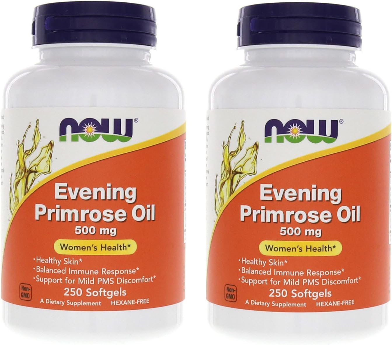 Amazon.com: NOW Foods Evening Primrose Oil 500 mg - 250 Softgels ...