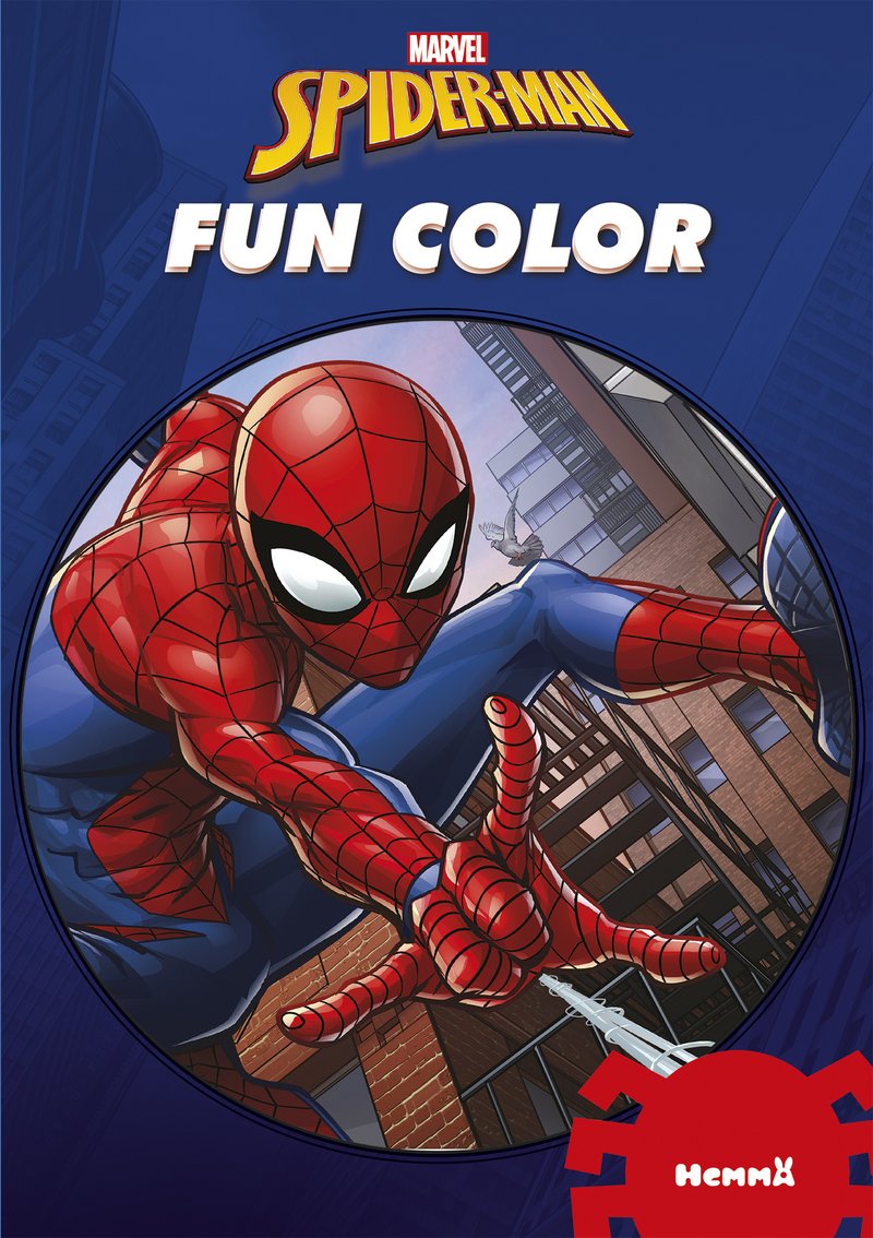 Marvel Spider-man Fun color : Collectif, Wilkin, Nathalie: Amazon.com ...