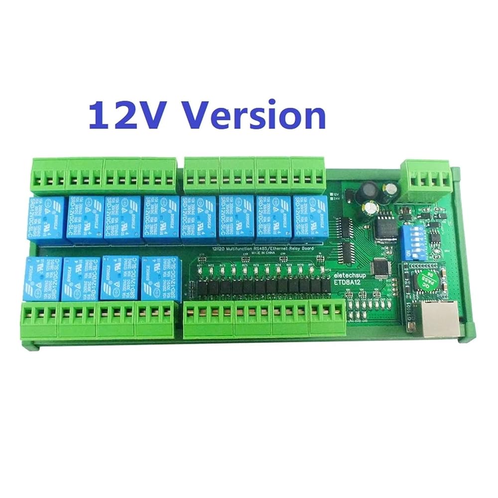 2 IN1 12Ch Ethernet/RS485 Relay Module Modbus RTU Macao | Ubuy