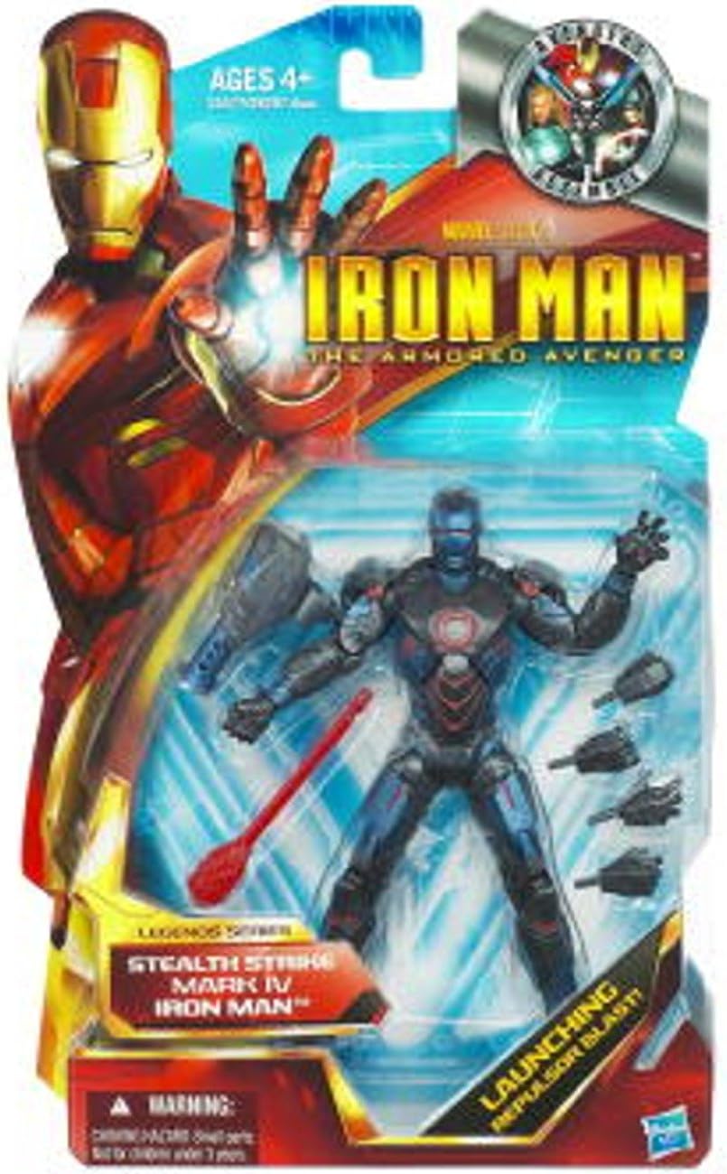 Amazon.com: Iron Man 6" Action Figure Awesome Stealth Armor : Toys & Games