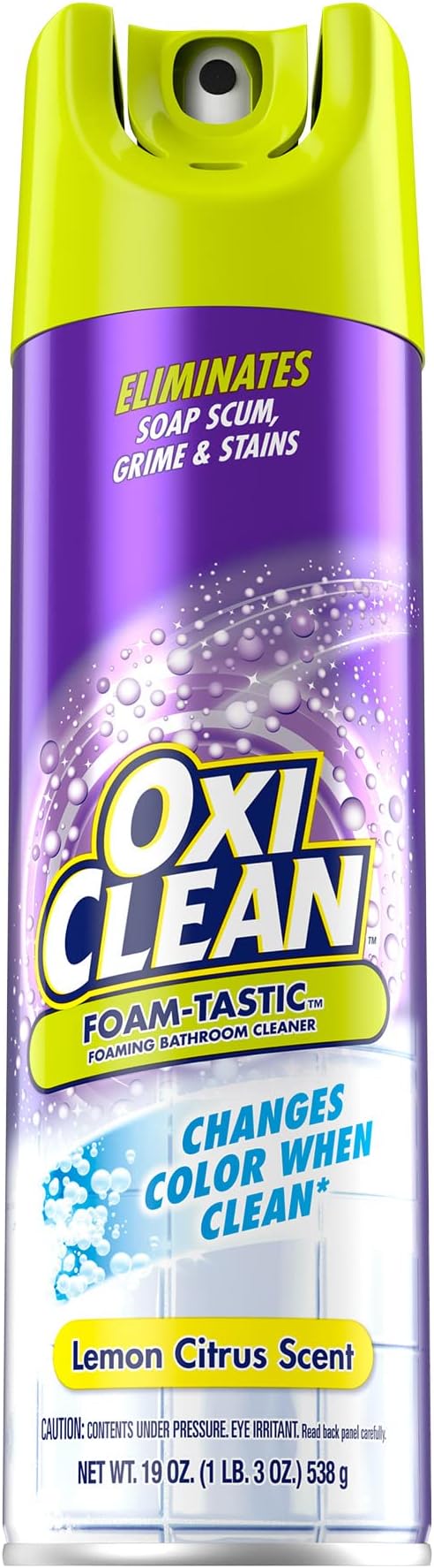 Amazon.com: Kaboom OxiClean Foam-Tastic™ Foaming Bathroom Cleaner ...
