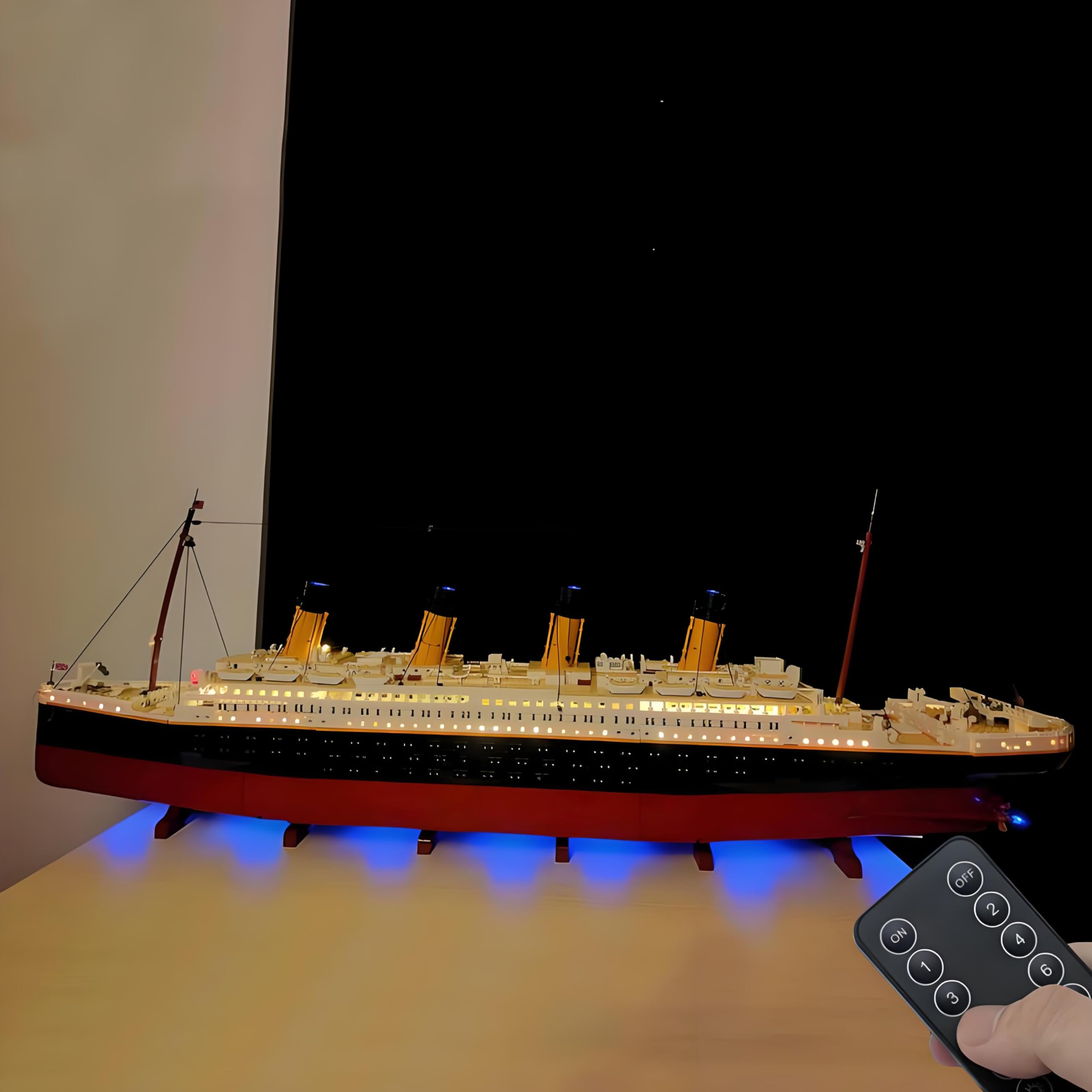 Amazon.com: RC LED Light Kit for Lego Titanic 10294 USB Connecting ...