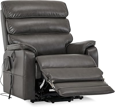 Amazon.com: Irene House Big Tall Man Lay Flat Recliner Extra Large ...