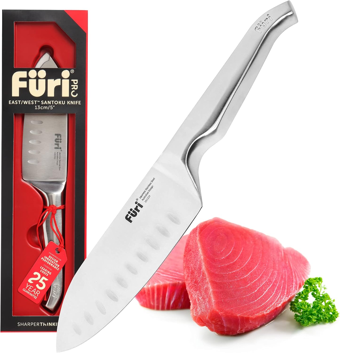 Furi PRO East/West™ Santoku Knife 5″ Japanese Stainless Steel Ultra ...