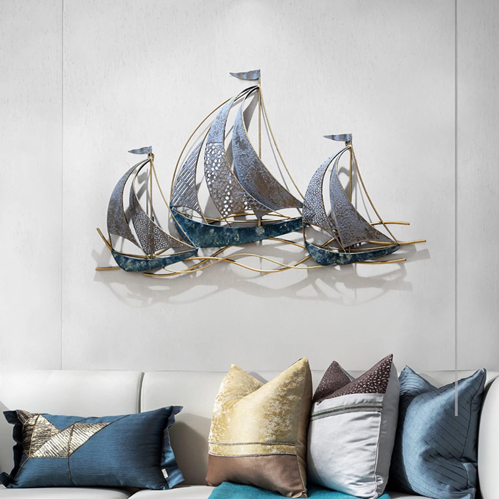 Amazon.com: Urban Designs Coral Reef 38-Inch Coastal Decor Metal Wall ...