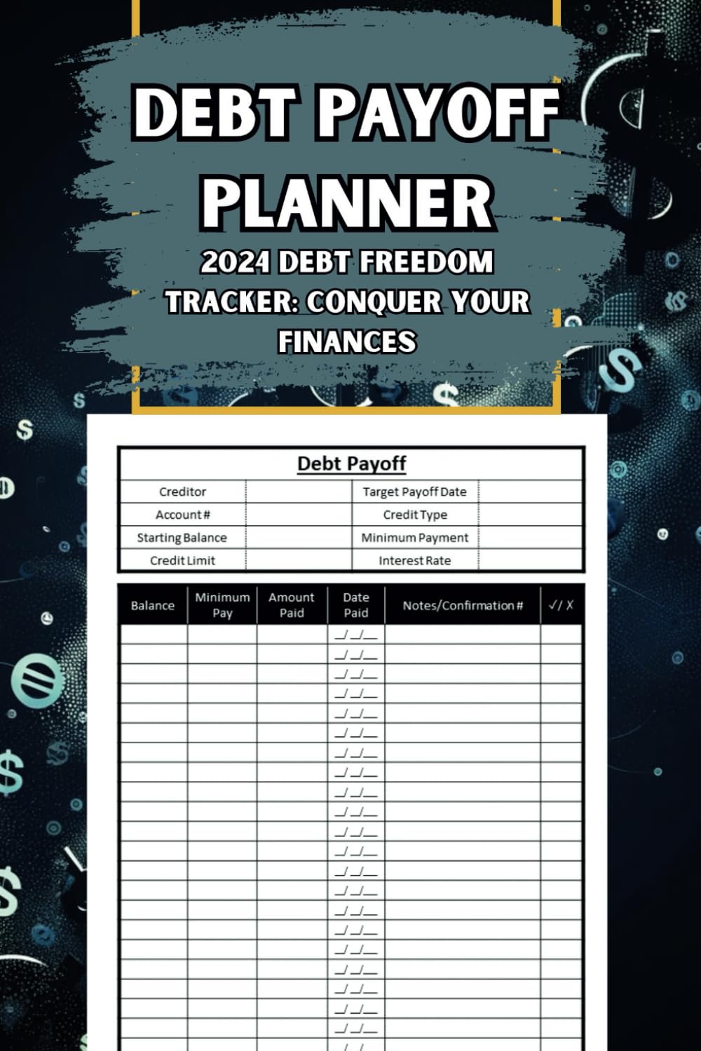 2024 Ultimate Debt Payoff Planner: Achieve Debt Freedom & Financial ...