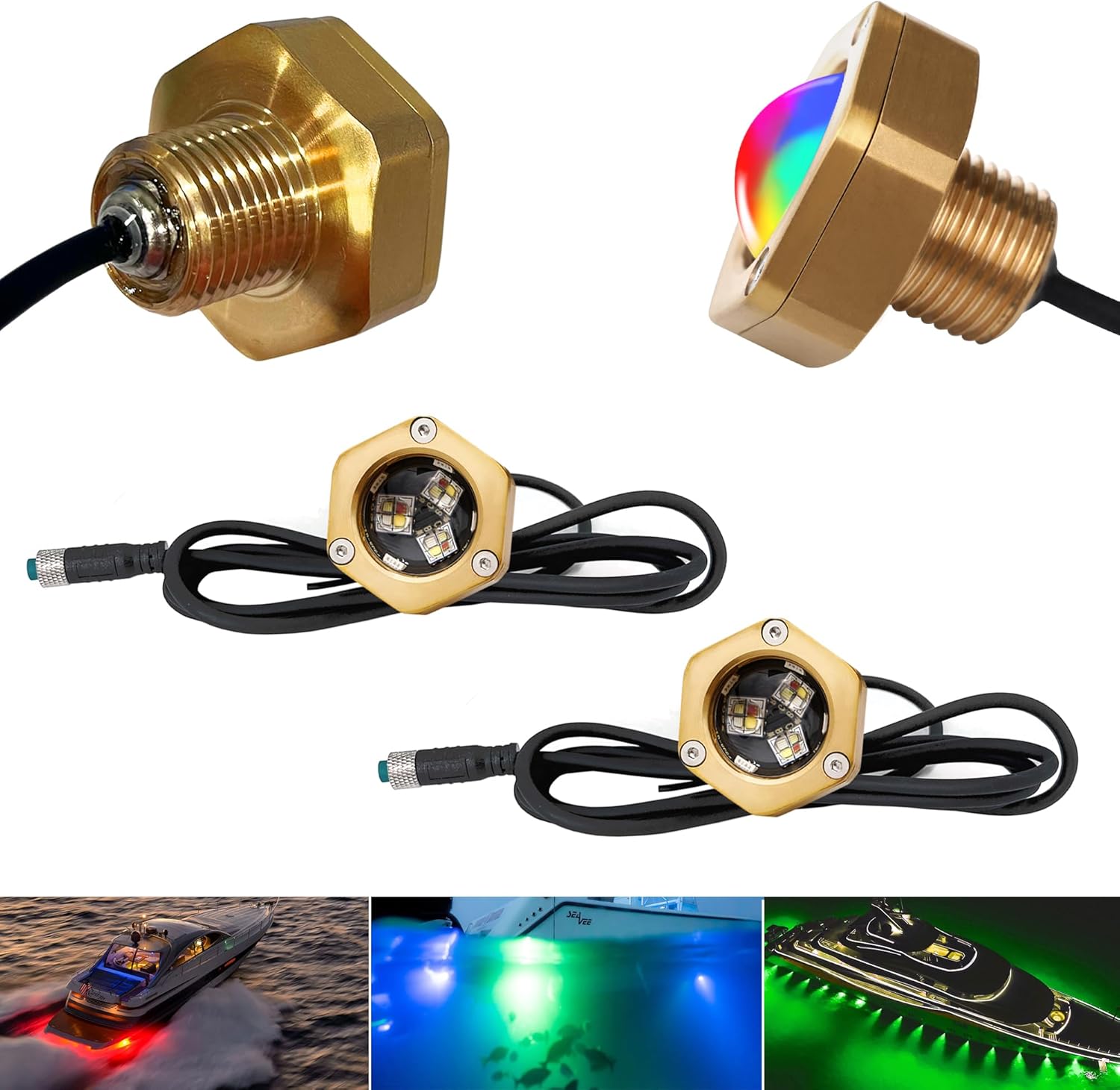 Amazon.com : Kingshowstar 2 Pcs Standard 1/2in NPT Boat Drain Plug ...