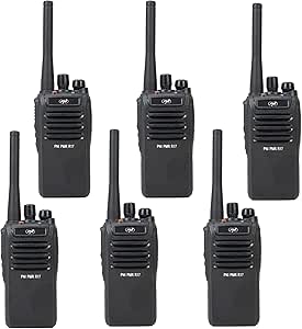 Amazon.com: Kit of 6 Portable Radio Stations PNI PMR R17 446MHz, 0.5W ...