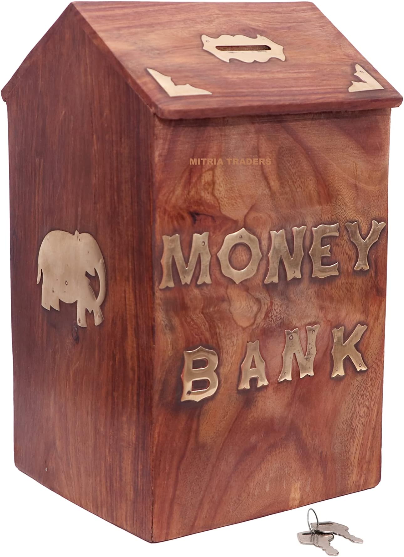 DECORIZE® Wooden Money Bank Big Size Master Size Large Piggy Bank ...