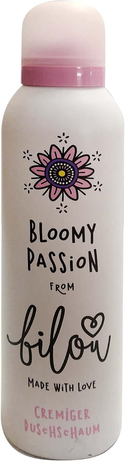 bilou Duschschaum Bloomy Passion (200 ml Flasche) : Amazon.de: Kosmetik
