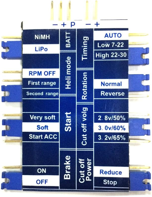 Amazon.com: ZTW Air ESC Programming Card 110000010 for Beatles Series ...