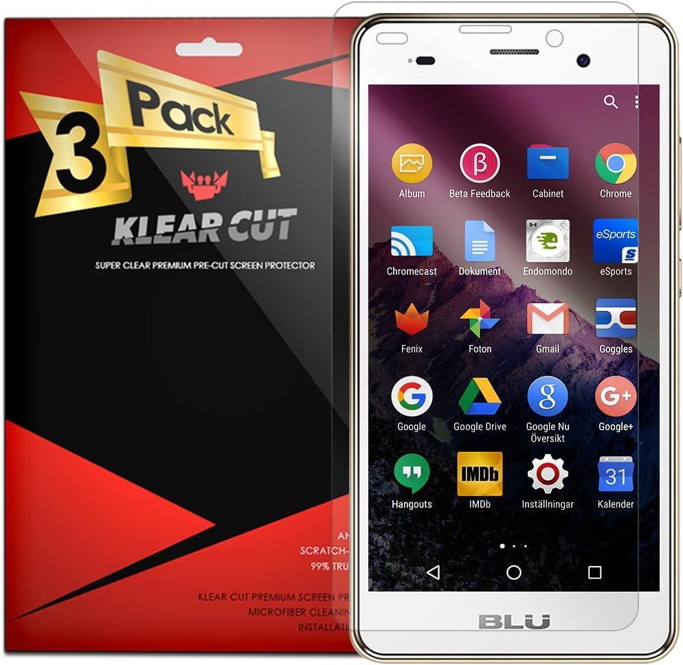Amazon.com: BLU Dash X2 Screen Protector [6-Pack], Klear Cut High ...