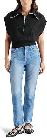 Steve Madden Apparel Marant Sweater, Black, Medium at Amazon Women’s ...