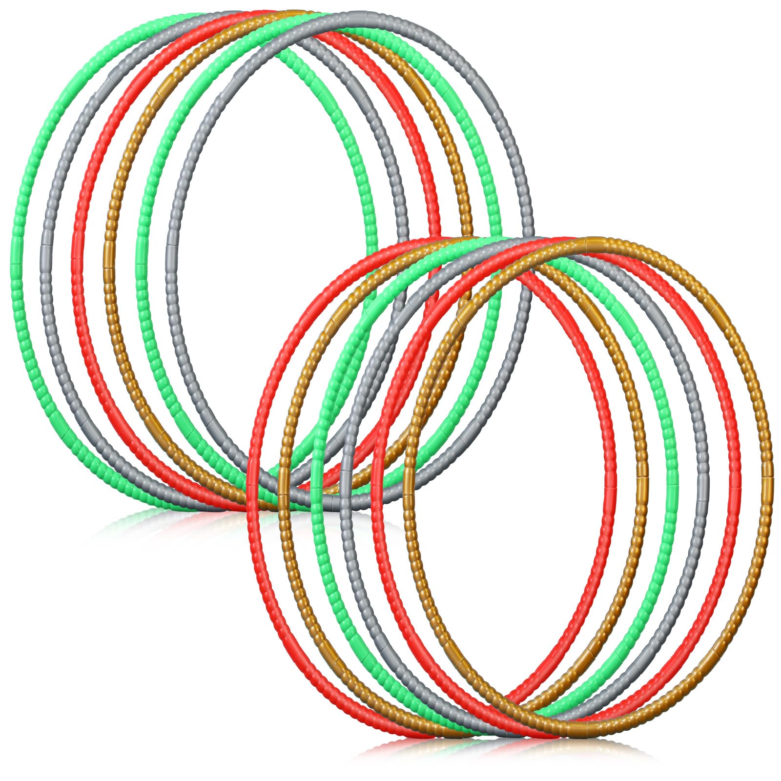 Amazon.com: Sratte 12 Pcs Toy Hoop for Kid Detachable Adjustable Toy ...