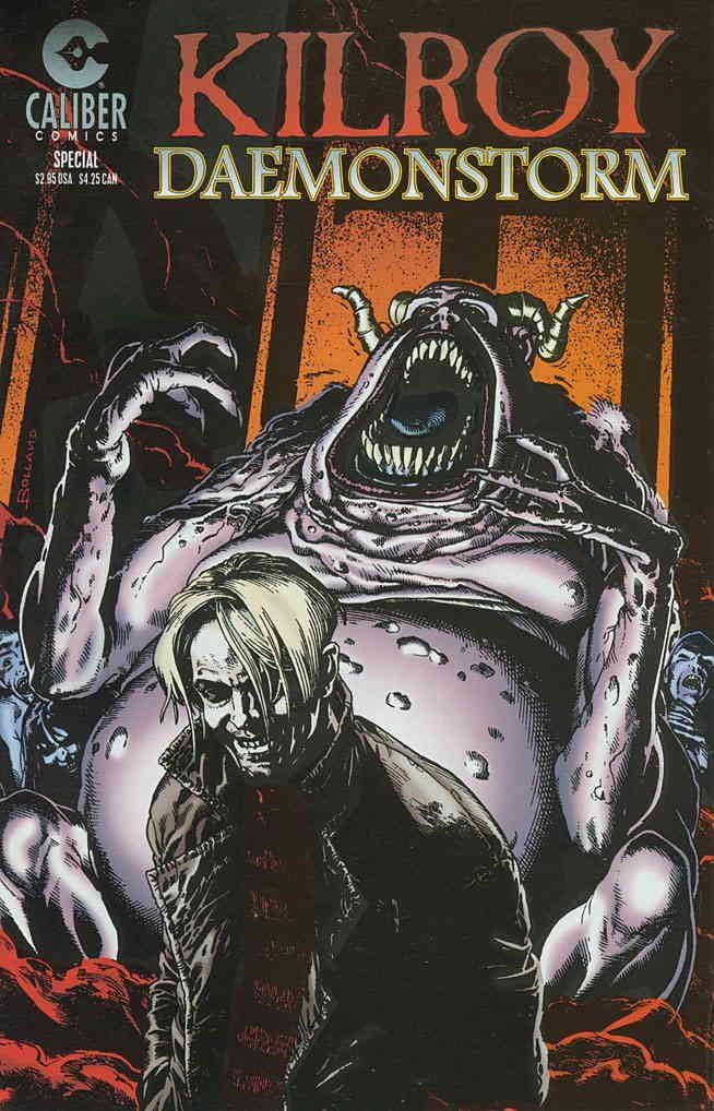 Amazon.com: Kilroy: Daemonstorm #1 VF ; Caliber comic book | Brian ...