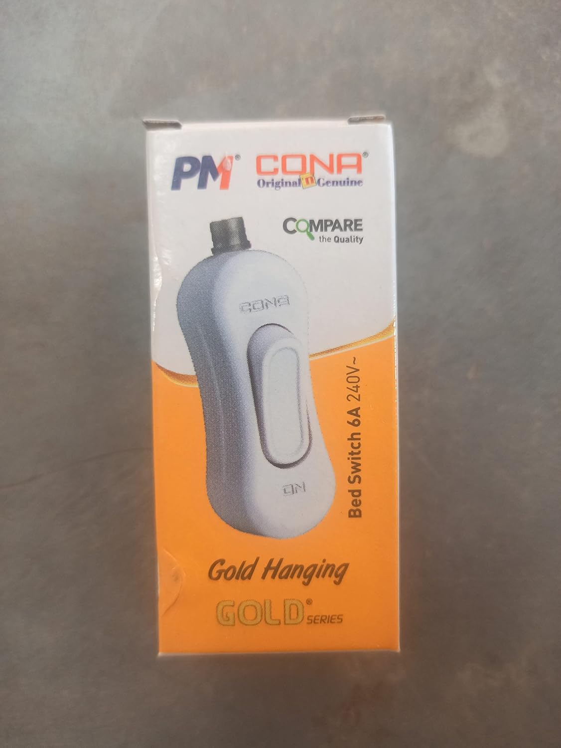 CONA 1451 Gold Hanging Bed Switch 6A/240V, Pack of 5|Electric Switches ...
