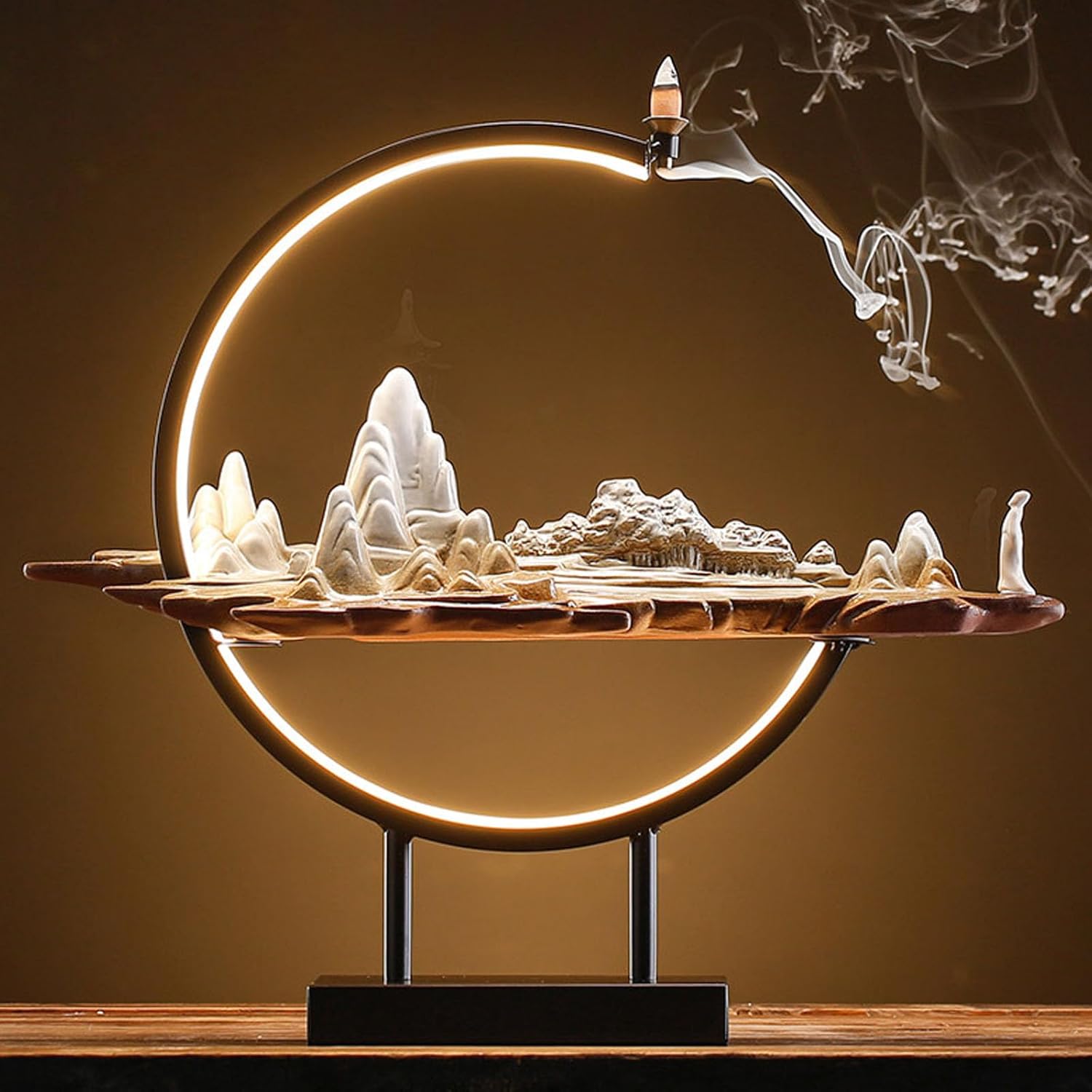 Amazon.com: KYDEE Chinese Style Ceramic Backflow Incense Burner with ...