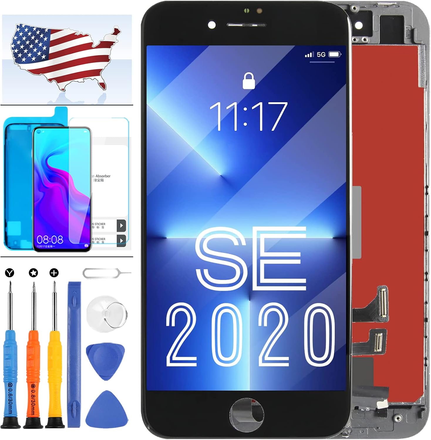 Amazon.com: for iPhone SE 2020 Screen Replacement,for iPhone SE2 LCD ...