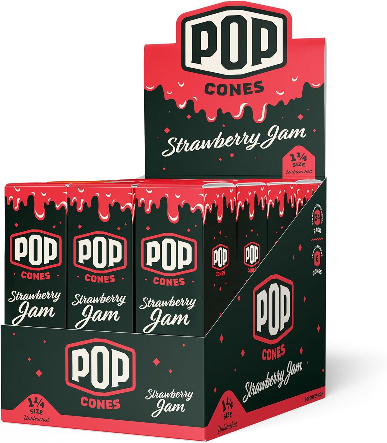 Amazon.com: Pop Cones Pre Rolled Cones with a Flavor Burst Pop Inside A ...