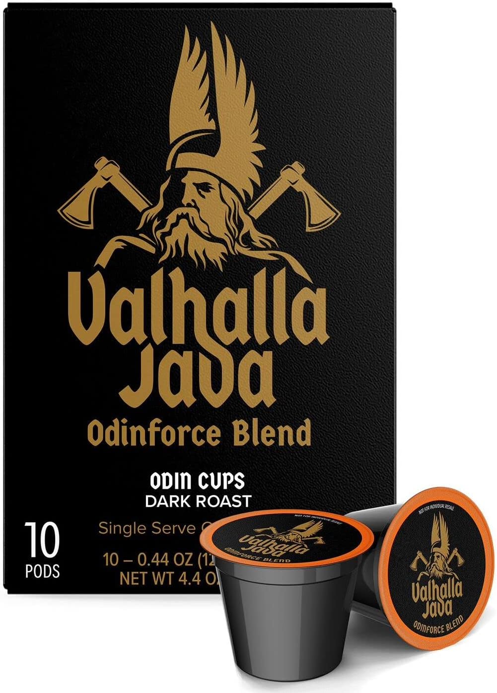 Amazon.com: Death Wish Coffee Valhalla Java Single Serve Pods - Extra ...
