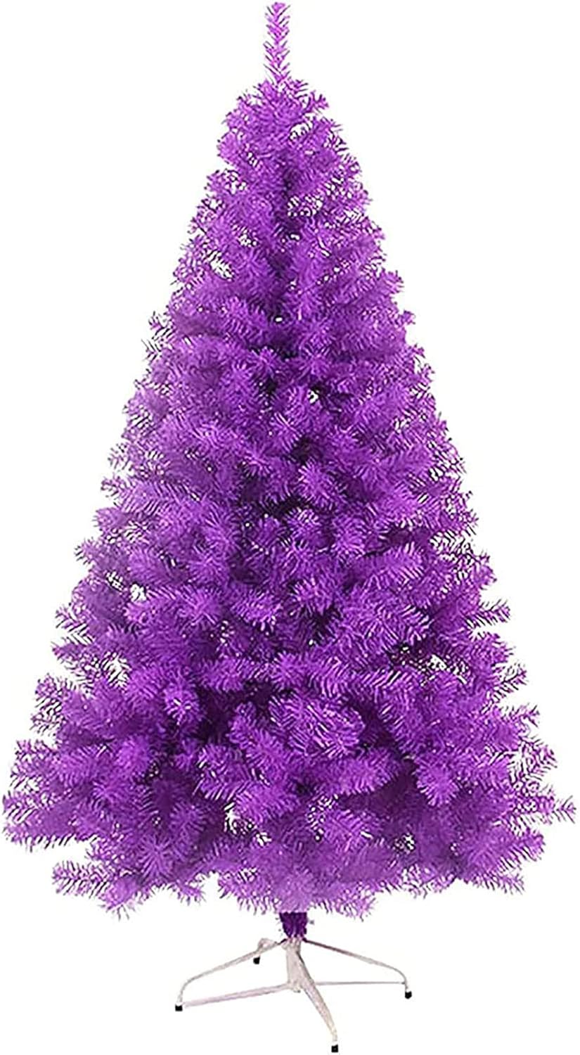 Amazon.com: 4FT Artificial Christmas Tree, Purple Pine Christmas Tree ...