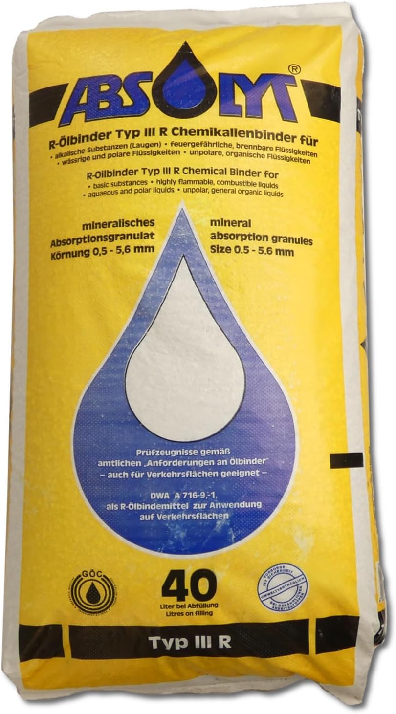 ABSOLYT 40 Liter pflanzenverträglicher Ölbinder Typ III R ...