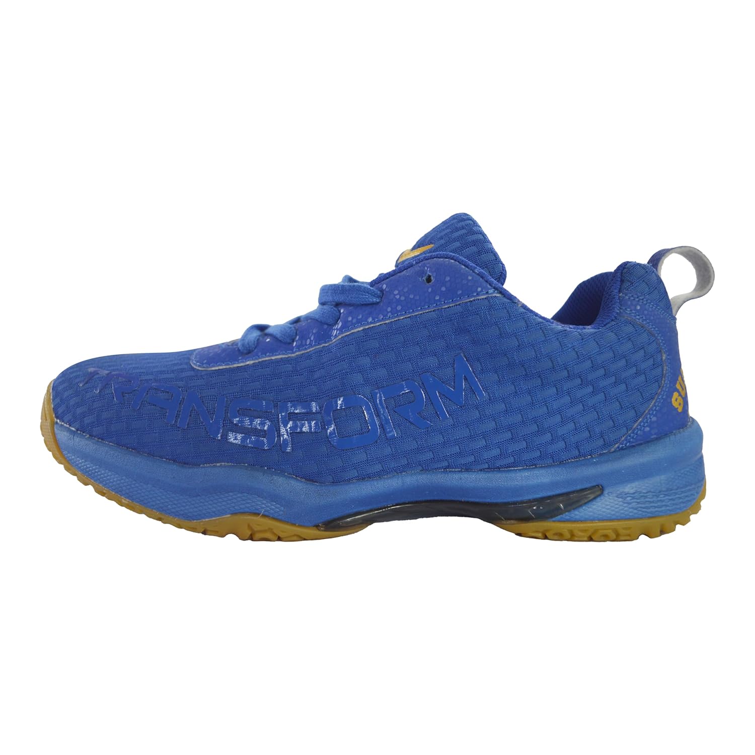 Buy TRANSFORM Superlite Badminton Shoes for Men|Non-Marking|Ideal for Badminton Blue at Amazon.in