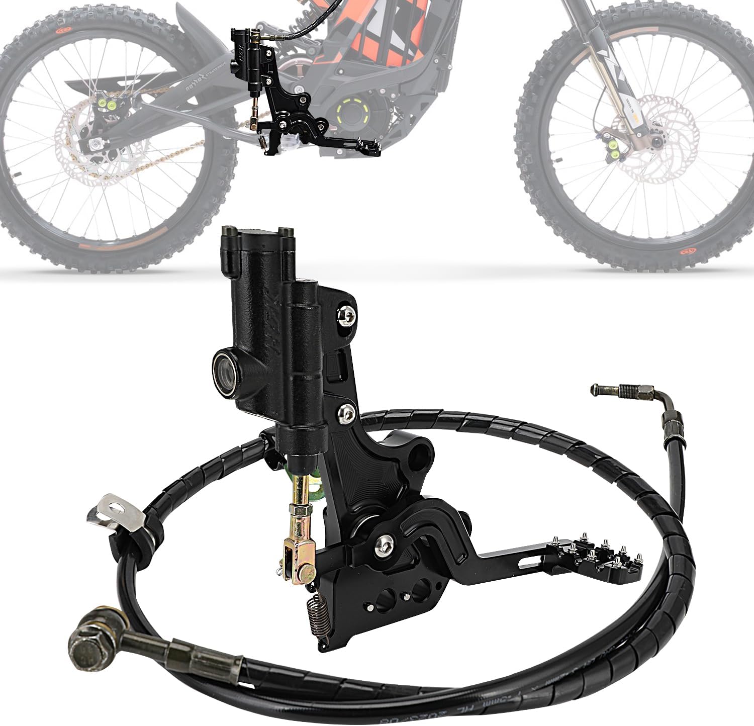 Amazon.com: TOFR Upgraded Front Rear Brake Kit for Surron Light Bee X ...