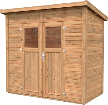 Amazon.com : Leisure Season Urbano Lean to Shed Kit - Modern ...