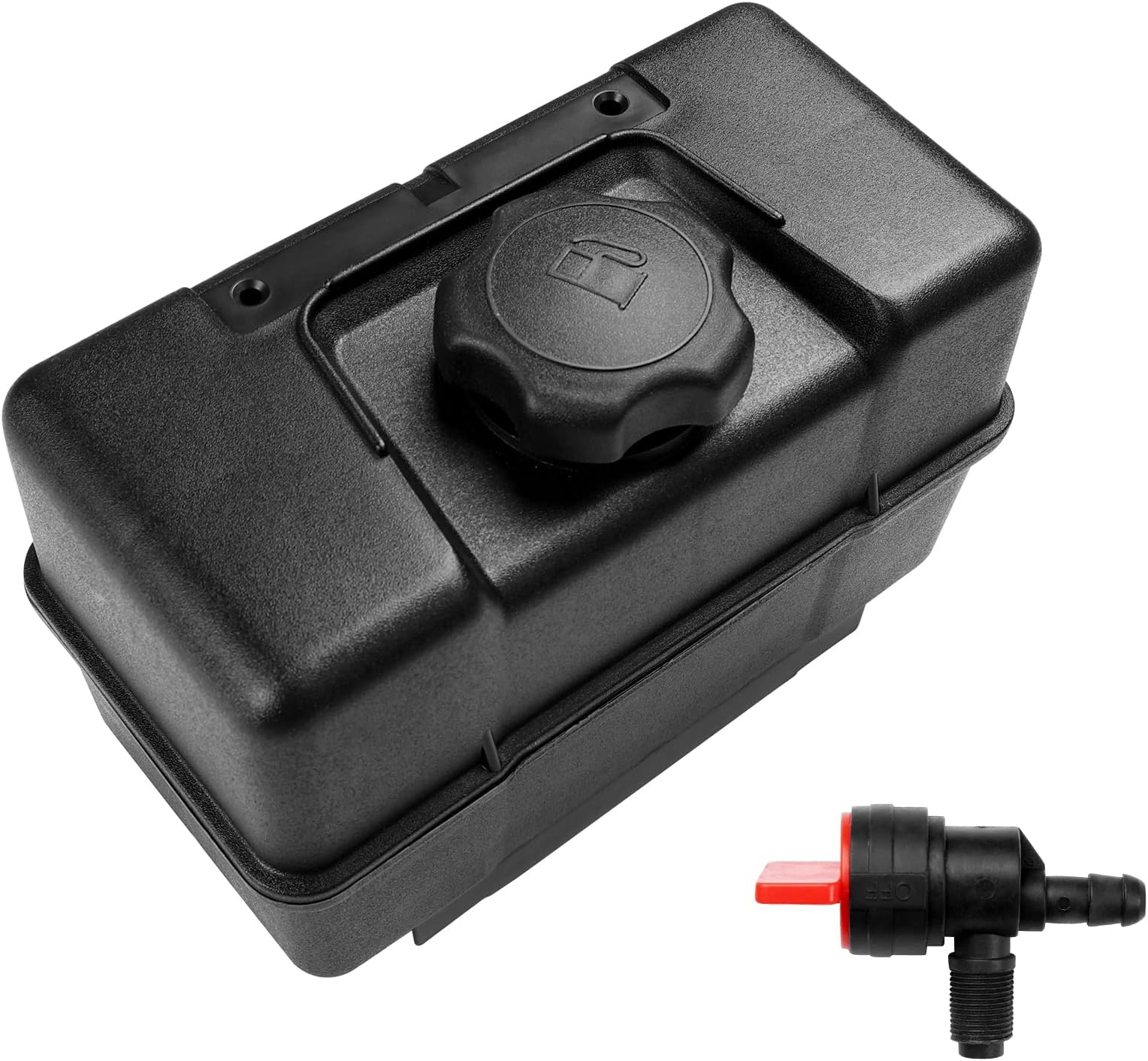 691993 Fuel Tank with Shut Off Valve and Fuel Cap 4 Quart for Briggs ...