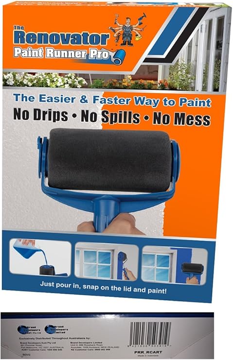 Amazon.com: Paint Runner Pro by Renovator - No Prep, No Mess. Simply ...