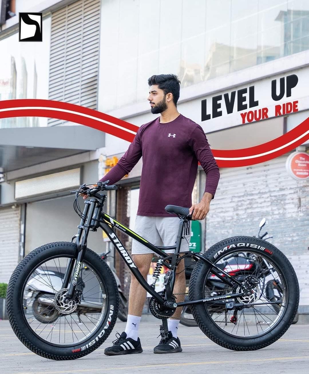 Buy Boop Fat Bike Foldable Mountain Bike Cycles Bicycle for Unisex ...