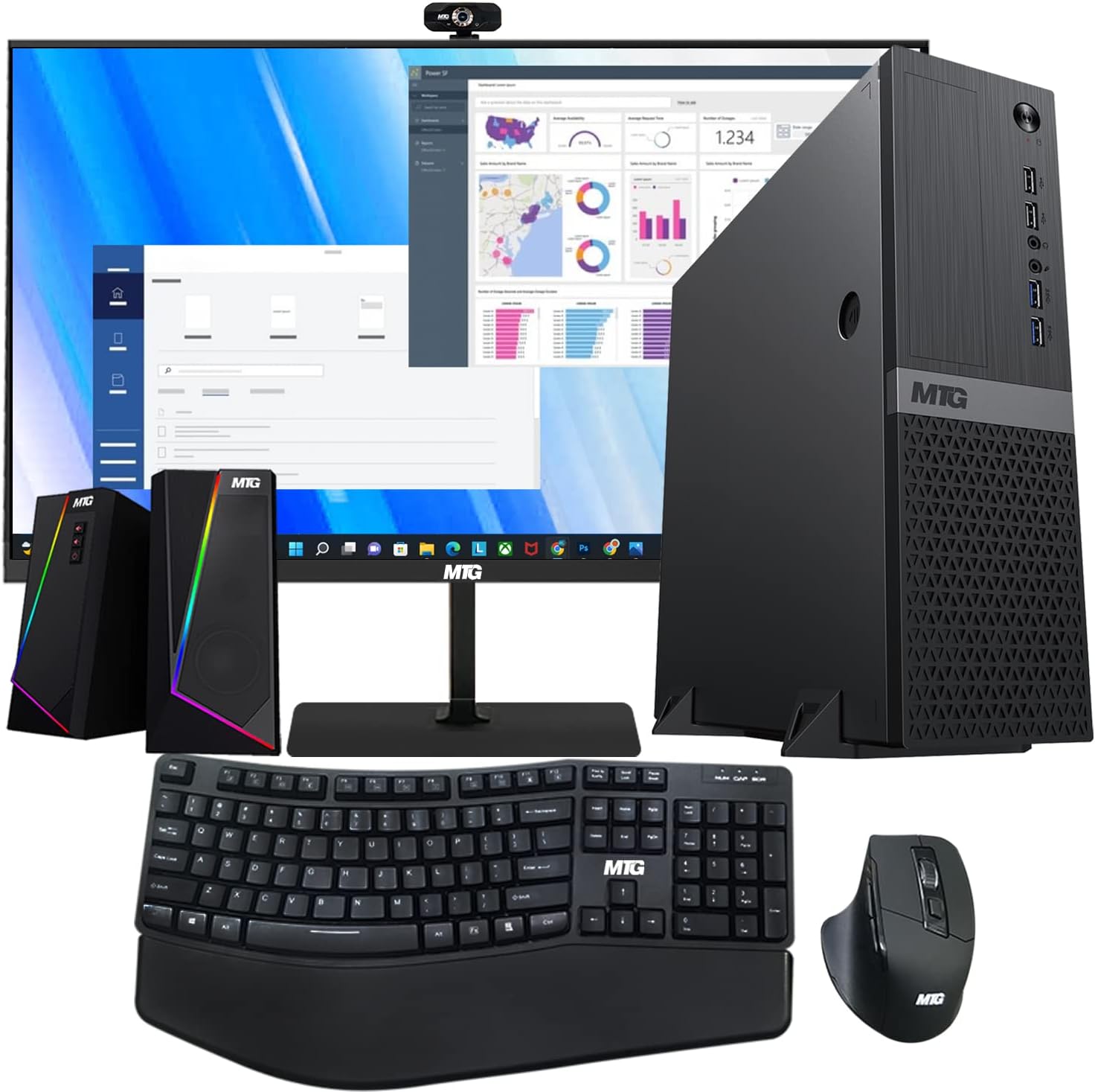 Amazon.com: Computer Desktop PC MTG Aurora - Intel Core i7 4th Gen ...