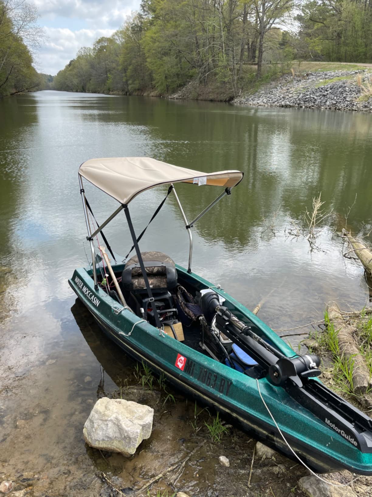 $25/mo - Finance Cypress Rowe Outfitters Beige Canoe/Kayak Sun Shade ...